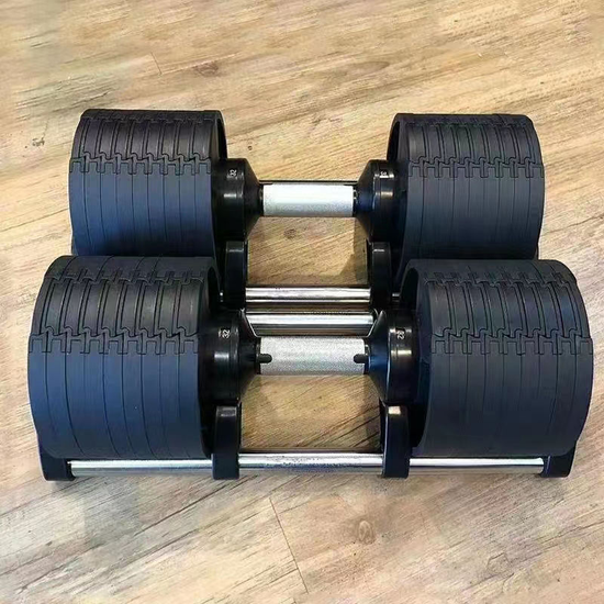 Manubri Regolabili 32kg – Set con Incremento 2kg per Home Gym – A&Psport