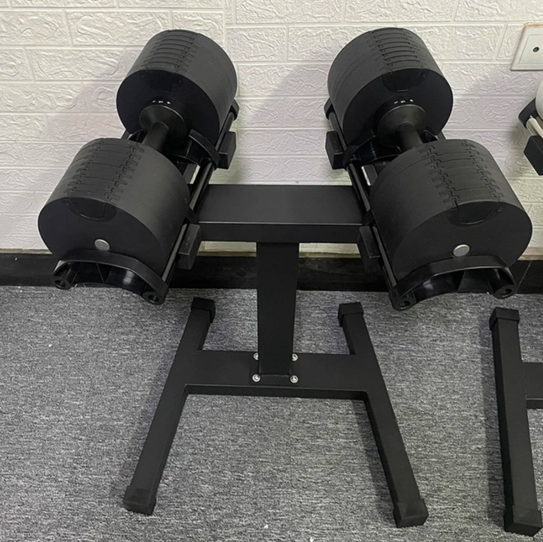 Manubri Regolabili 32kg – Set con Incremento 2kg per Home Gym – A&Psport