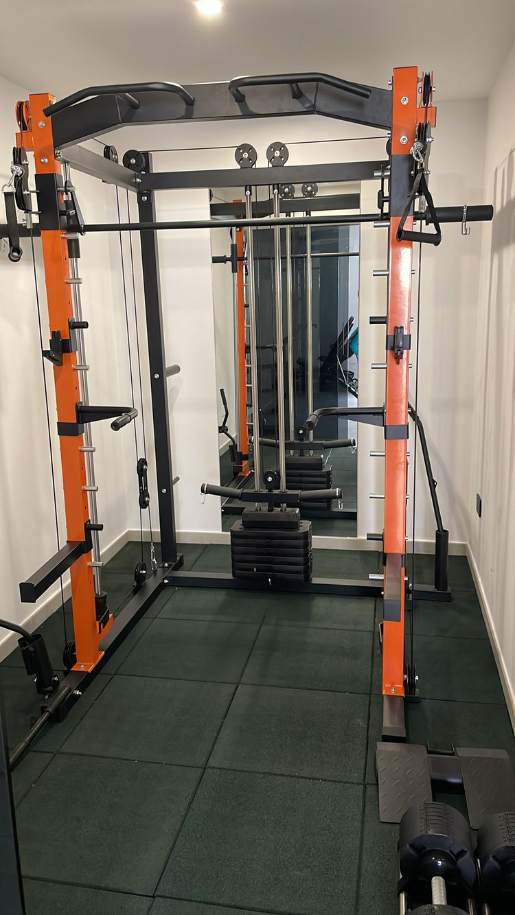 Power Rack Multifunzione MAC1 con Smith e Cavi | A&Psport